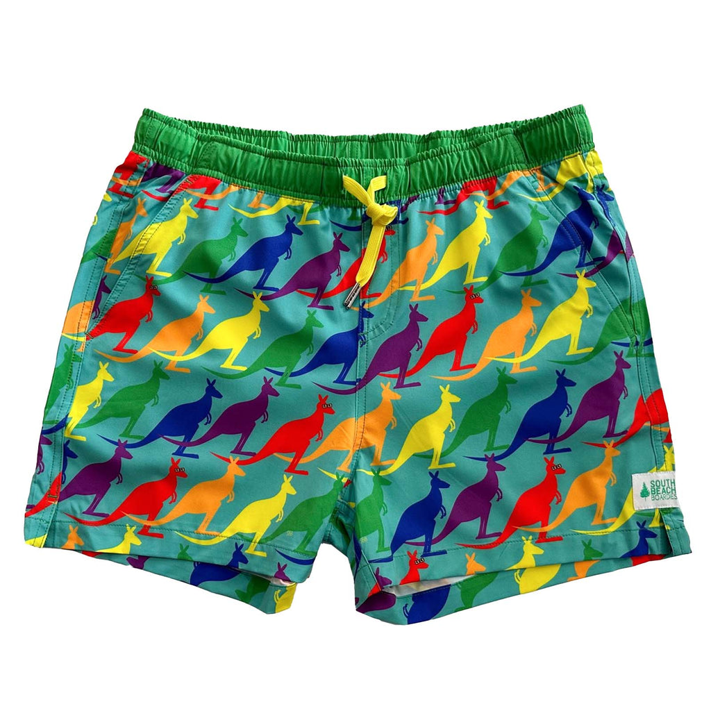 Men's Stretchy Trunks: Aussie Pride – South Beach Boardies