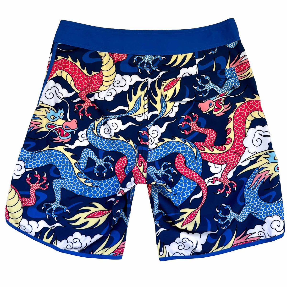 Men's Retro Piping Boardies: Year of the Dragon – South Beach Boardies