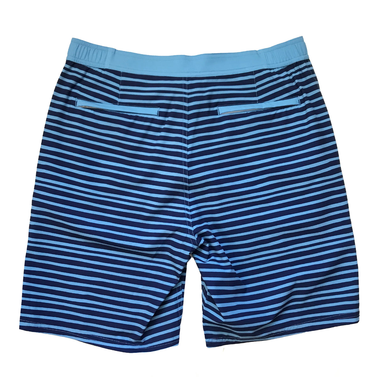 Men's Hybrid Boardies: Blue Stripe – South Beach Boardies