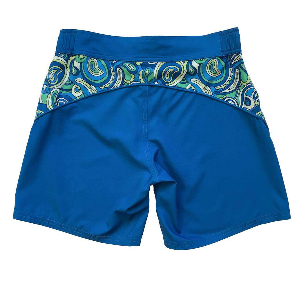 Women's Mid-Length Boardies: Paisley Days – South Beach Boardies